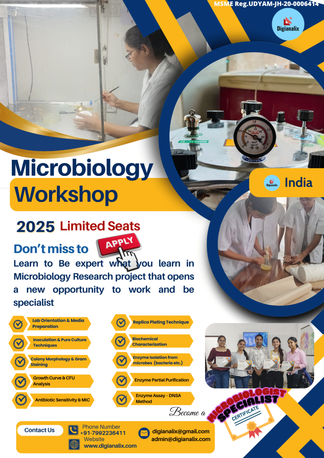 Supercharge Your Career with the Digianalix Microbiology Workshop: Learn Cutting-Edge Skills ...
